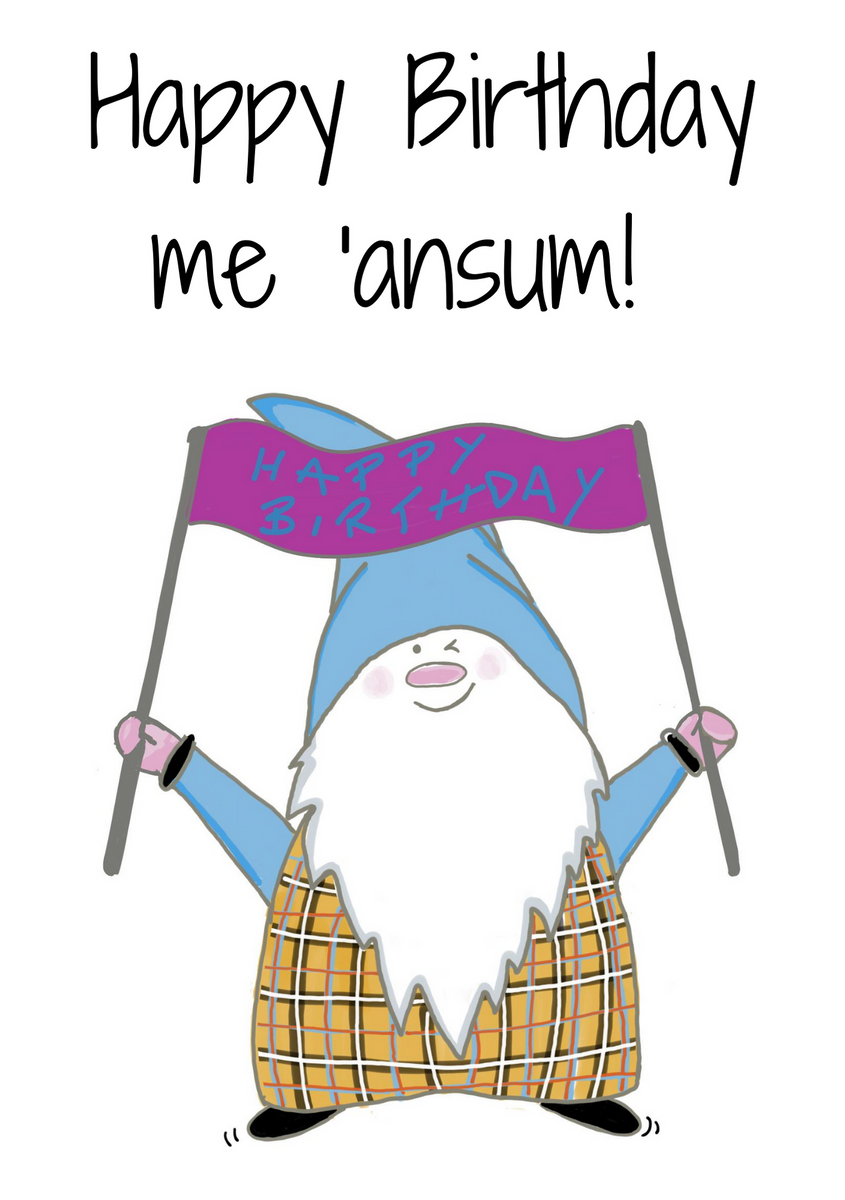 The Cornish Gnome - Proper Job Birthday Card – HartandDesign